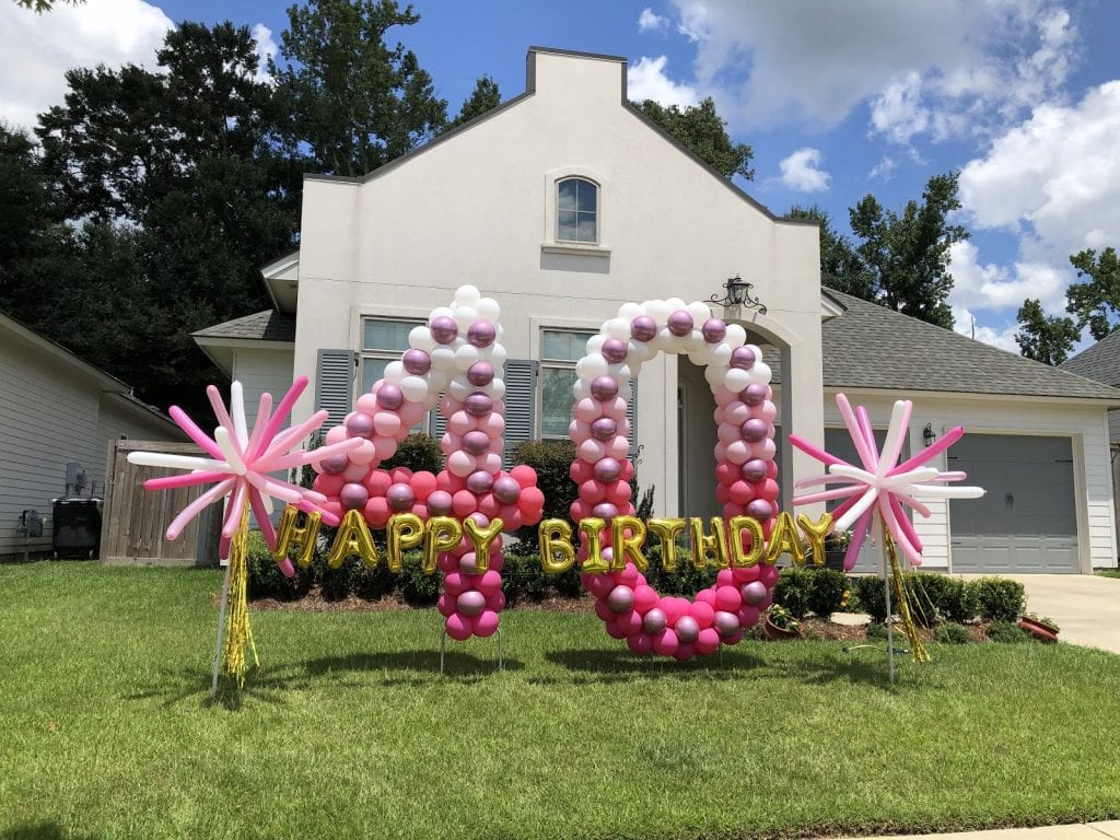 Lawn Numbers Celebration Package – Balloonscharlotte