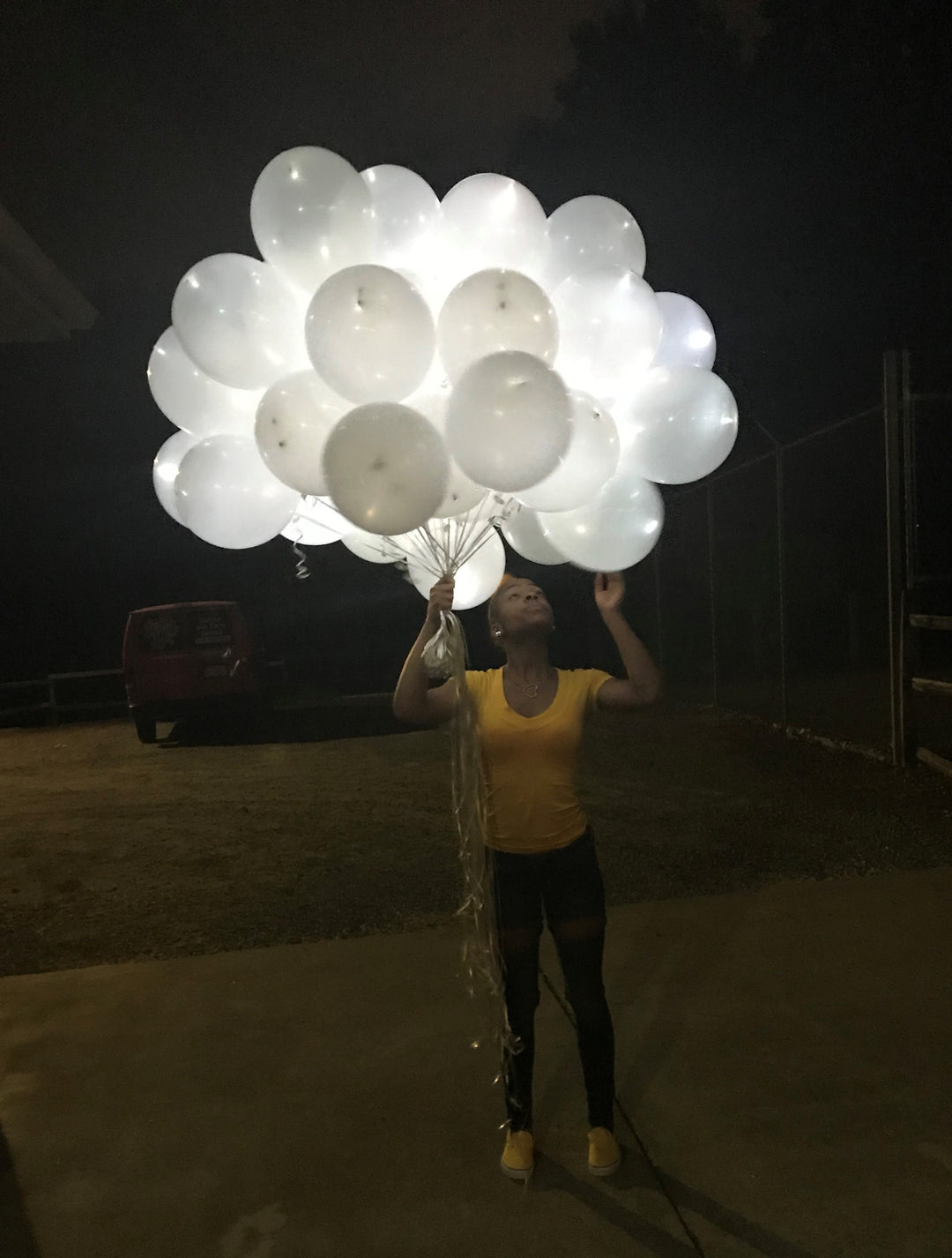 LED Light up Balloons Balloonscharlotte